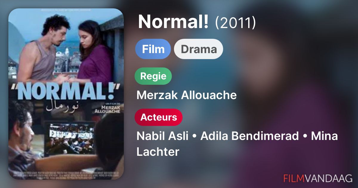 Normal! (film, 2011) - FilmVandaag.nl