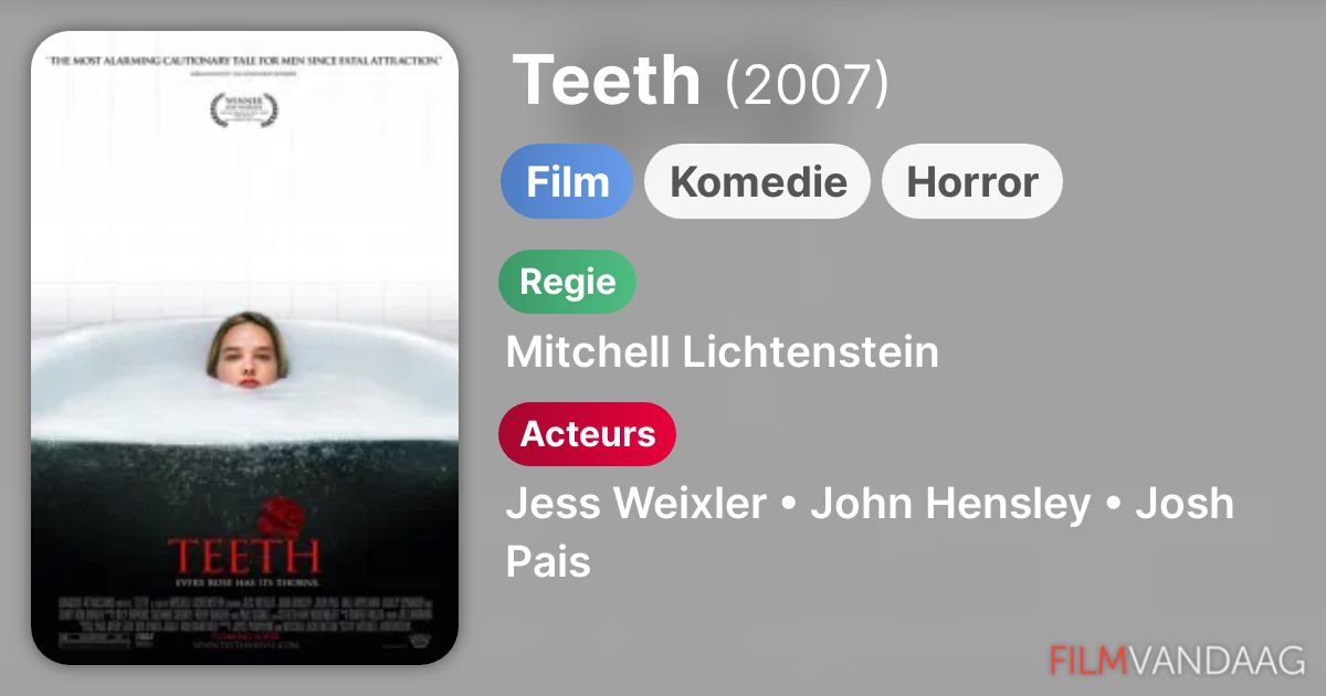 Teeth (film, 2007) - FilmVandaag.nl