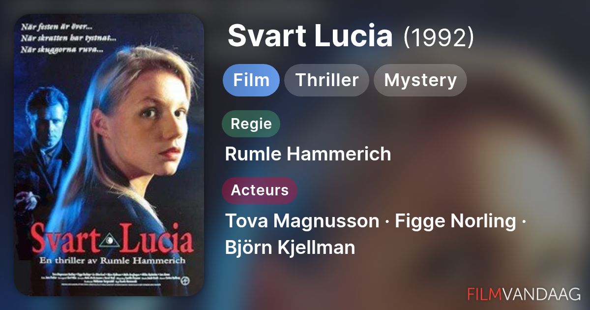 Svart Lucia (film, 1992) - FilmVandaag.nl