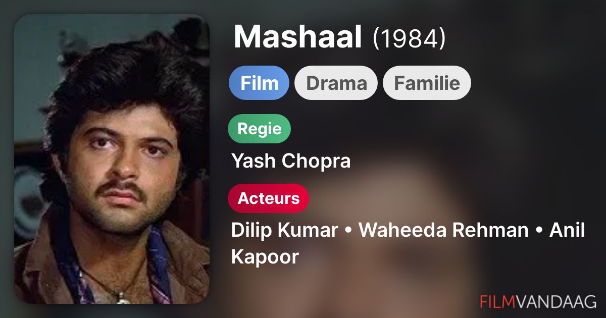 Mashaal (film, 1984) - FilmVandaag.nl