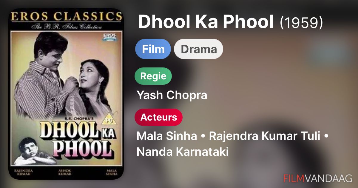 Dhool Ka Phool (film, 1959) - FilmVandaag.nl