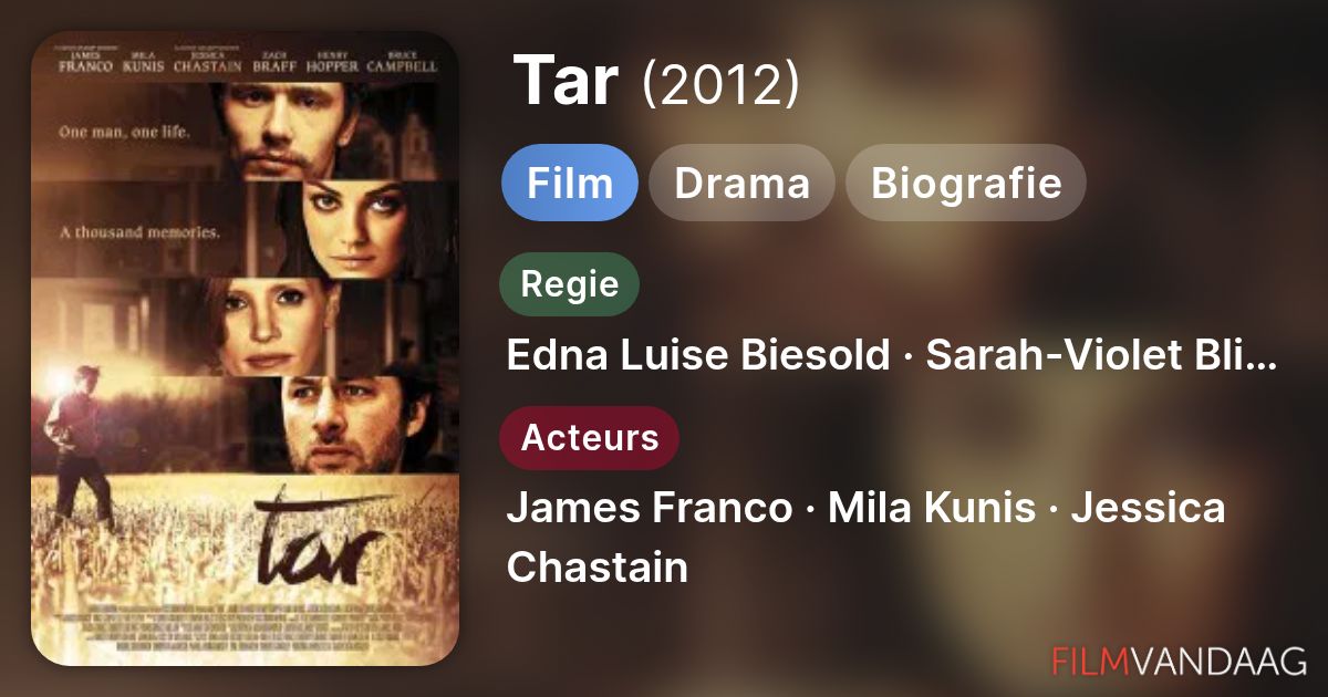 Tar (film, 2012) - FilmVandaag.nl