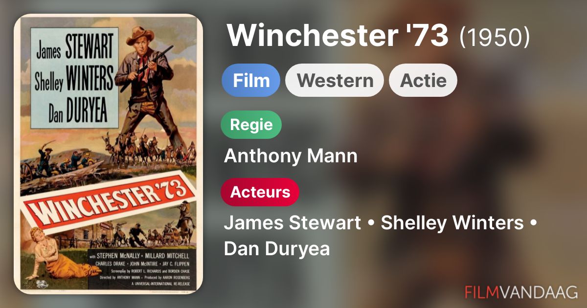 Winchester '73 (film, 1950) - FilmVandaag.nl