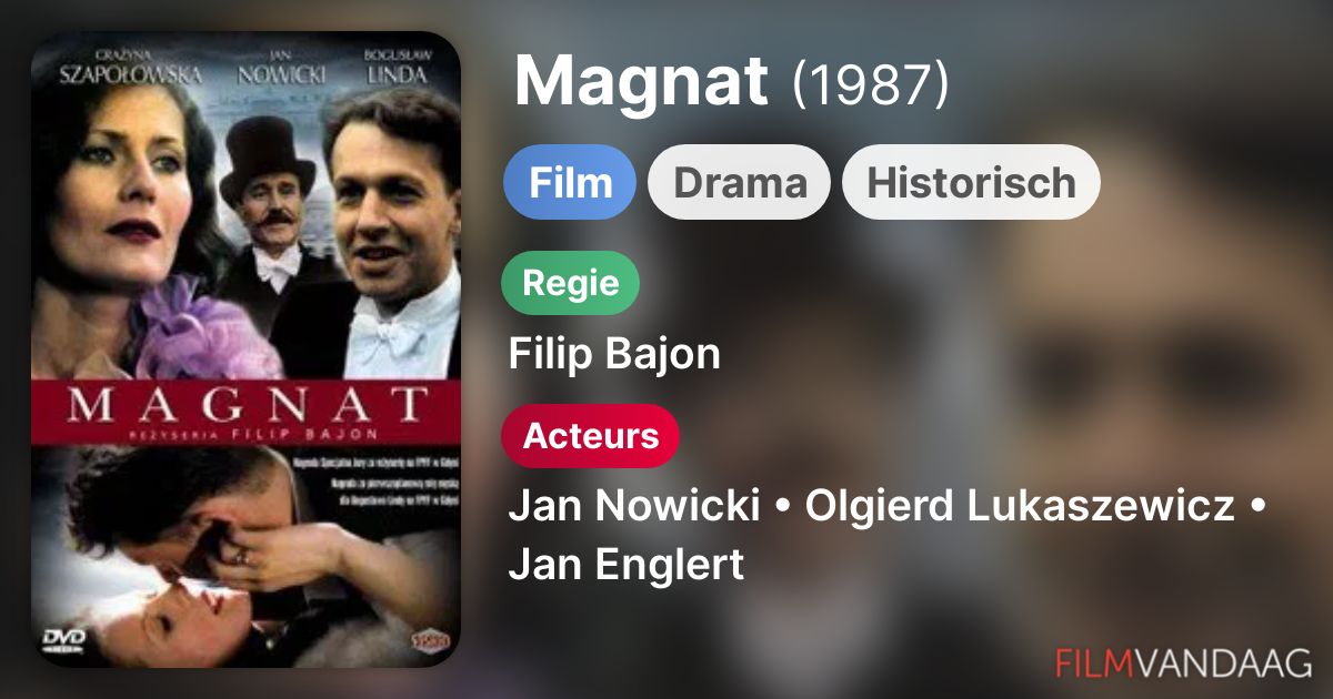 Magnat (film, 1987) - FilmVandaag.nl