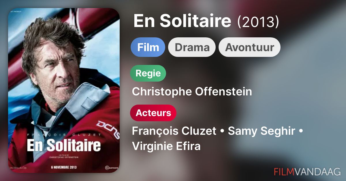 En Solitaire (film, 2013) - FilmVandaag.nl