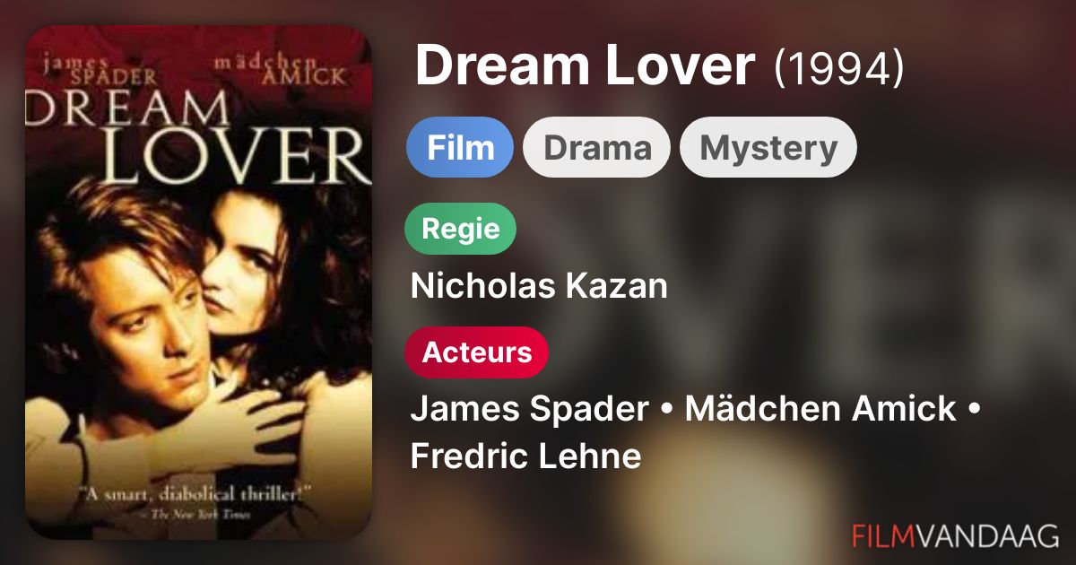 Dream Lover (film, 1994) - FilmVandaag.nl