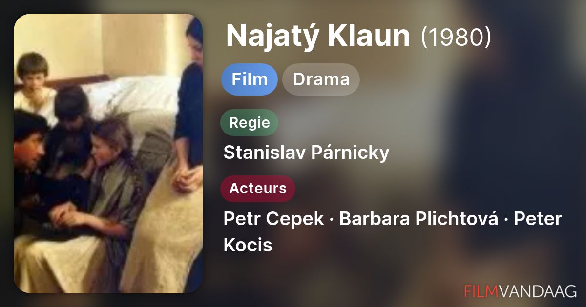 Najatý Klaun (film, 1980) - FilmVandaag.nl