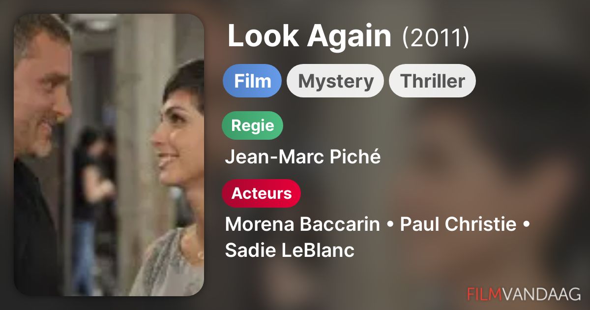 Look Again (film, 2011) - FilmVandaag.nl