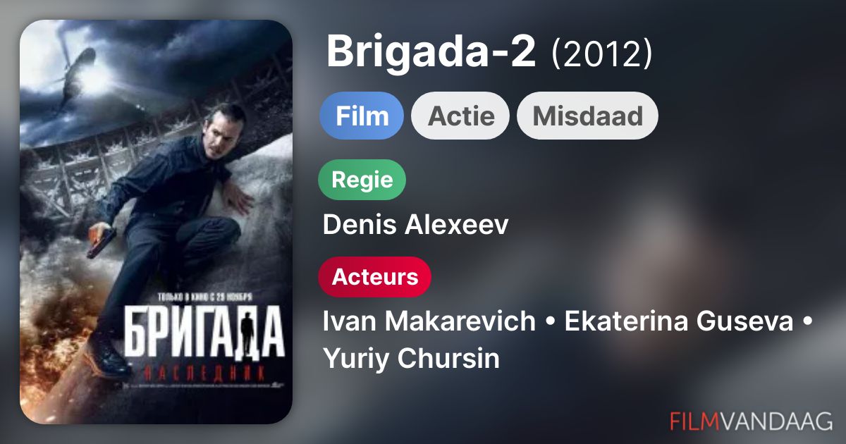 Brigada-2 (film, 2012) - FilmVandaag.nl