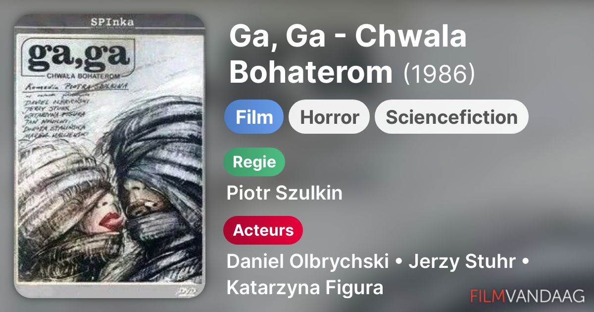 Ga, Ga - Chwala Bohaterom (film, 1986) - FilmVandaag.nl