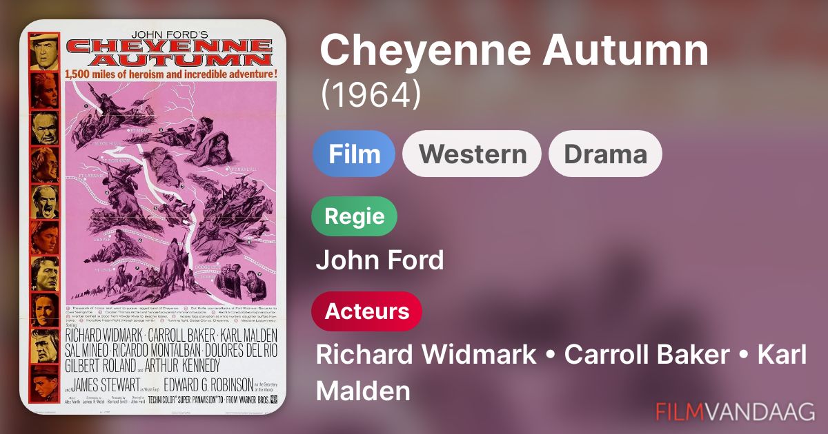 Cheyenne Autumn (film, 1964) - FilmVandaag.nl