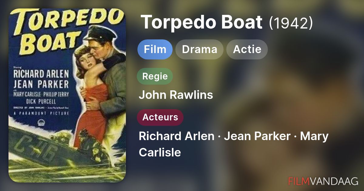 Torpedo Boat (film, 1942) - FilmVandaag.nl