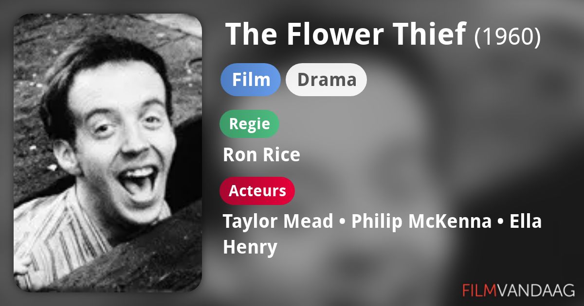 The Flower Thief (film, 1960) - FilmVandaag.nl