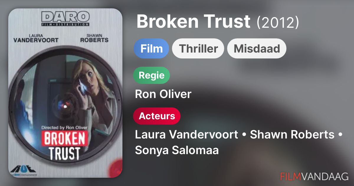 Broken Trust (film, 2012) - FilmVandaag.nl