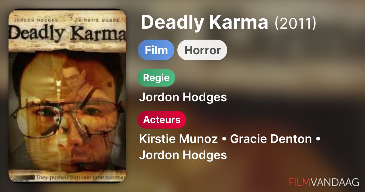Deadly Karma (film, 2011) - FilmVandaag.nl