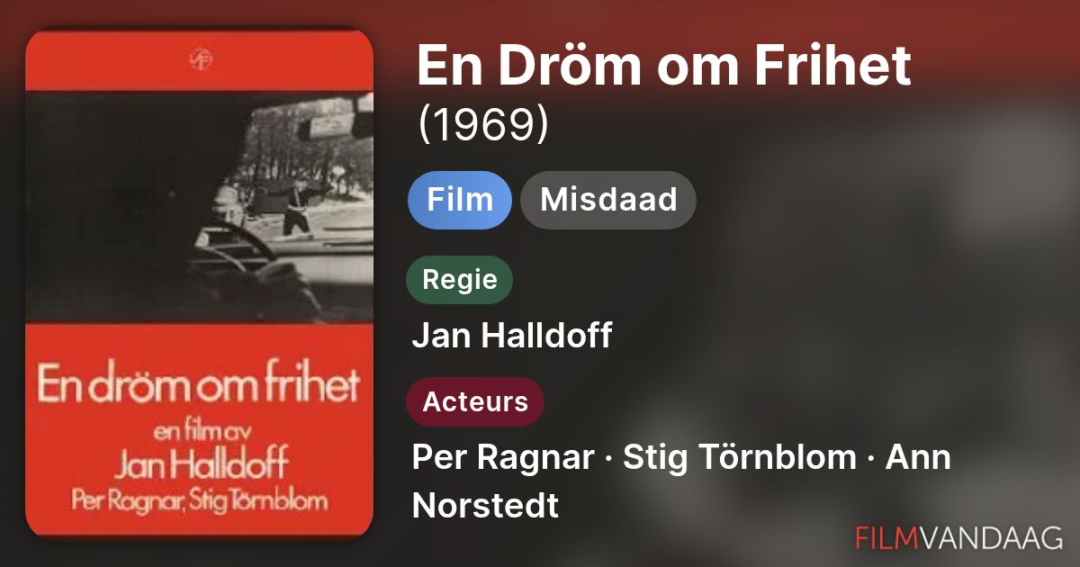En Dröm om Frihet (film, 1969) - FilmVandaag.nl