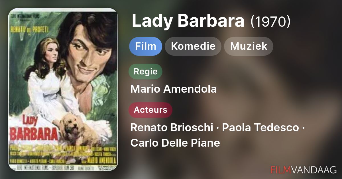 Lady Barbara (film, 1970) - FilmVandaag.nl