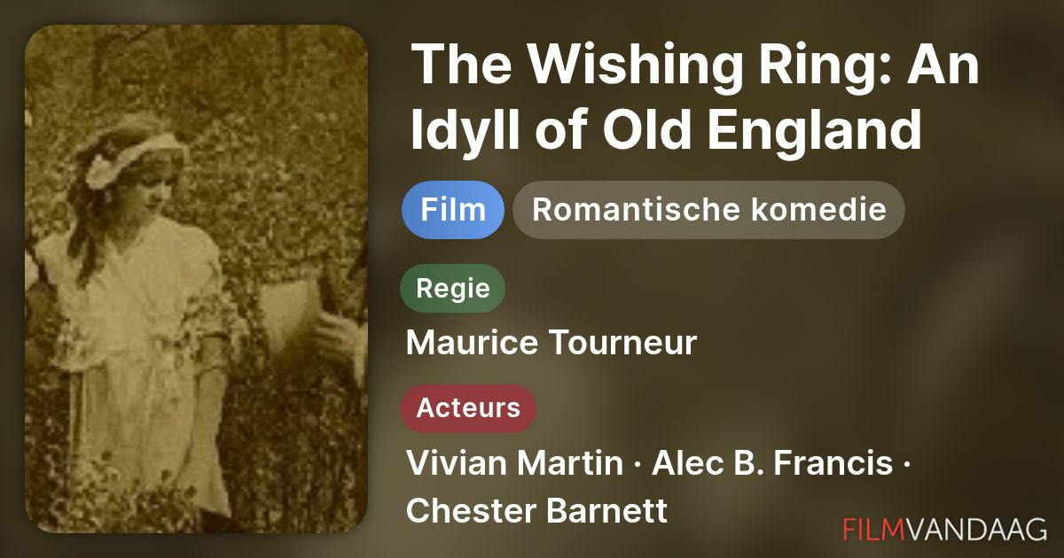 The Wishing Ring: An Idyll of Old England (film, 1914) - FilmVandaag.nl