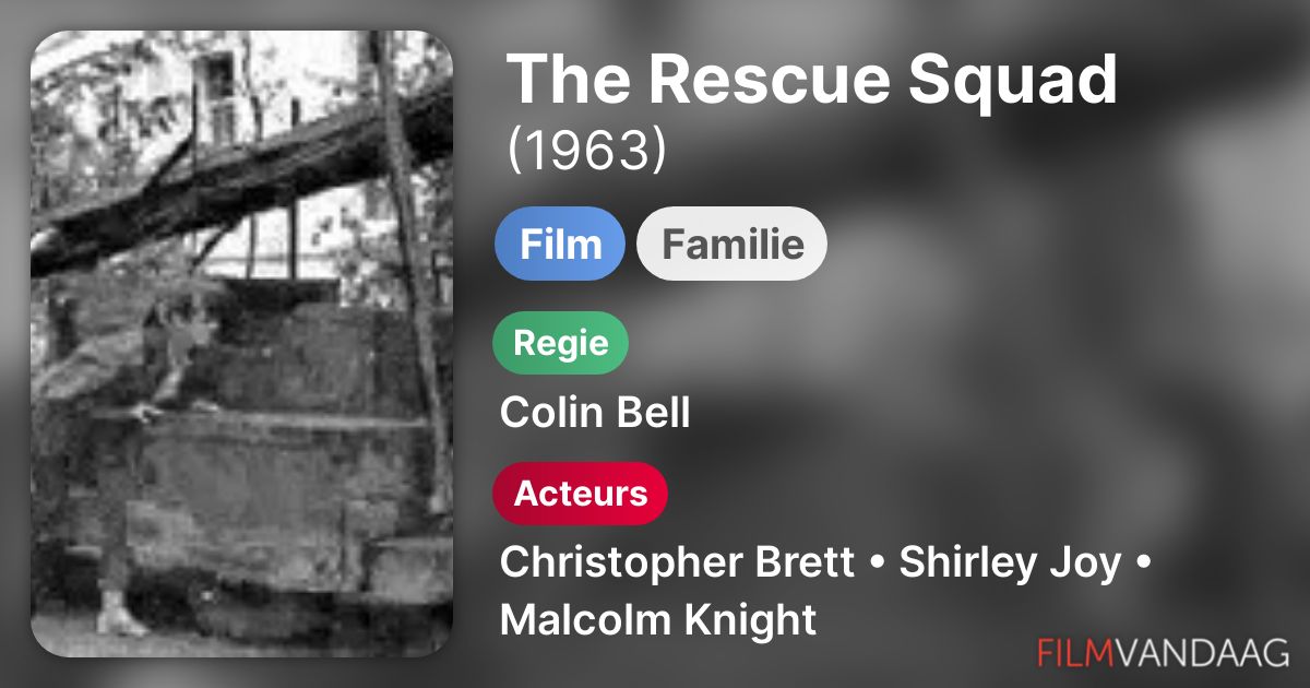 The Rescue Squad (film, 1963) - FilmVandaag.nl