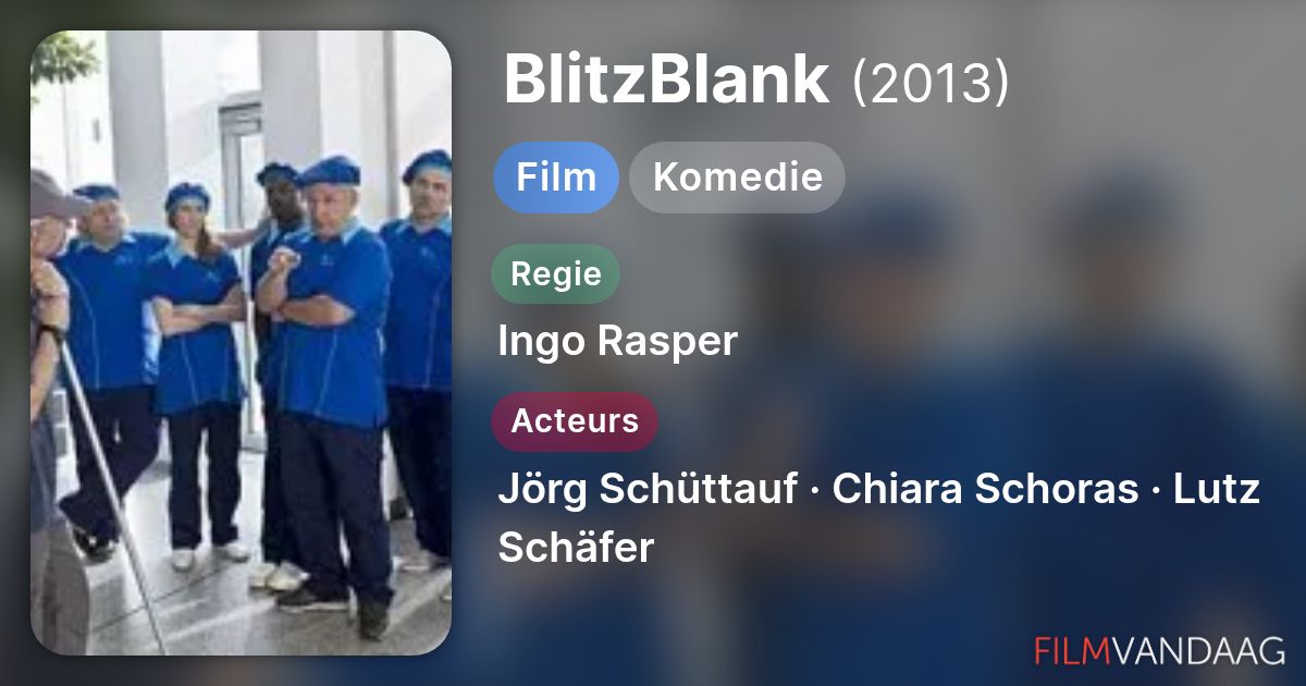 BlitzBlank (film, 2013) - FilmVandaag.nl