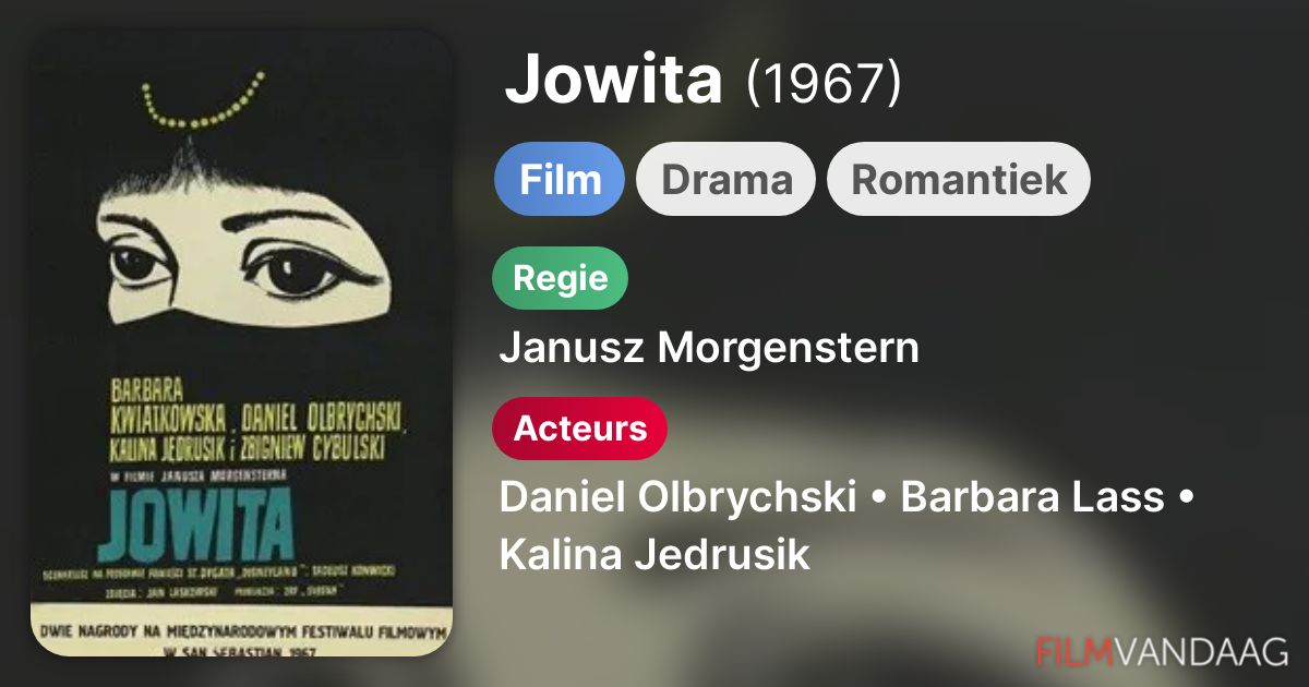 Jowita (film, 1967) - FilmVandaag.nl