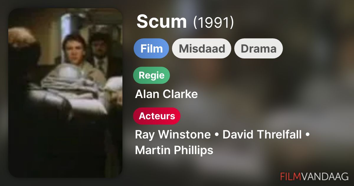 Scum (film, 1991) - FilmVandaag.nl