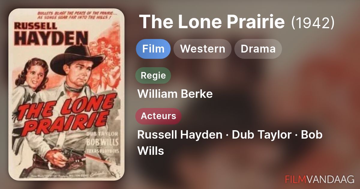 The Lone Prairie (film, 1942) - FilmVandaag.nl