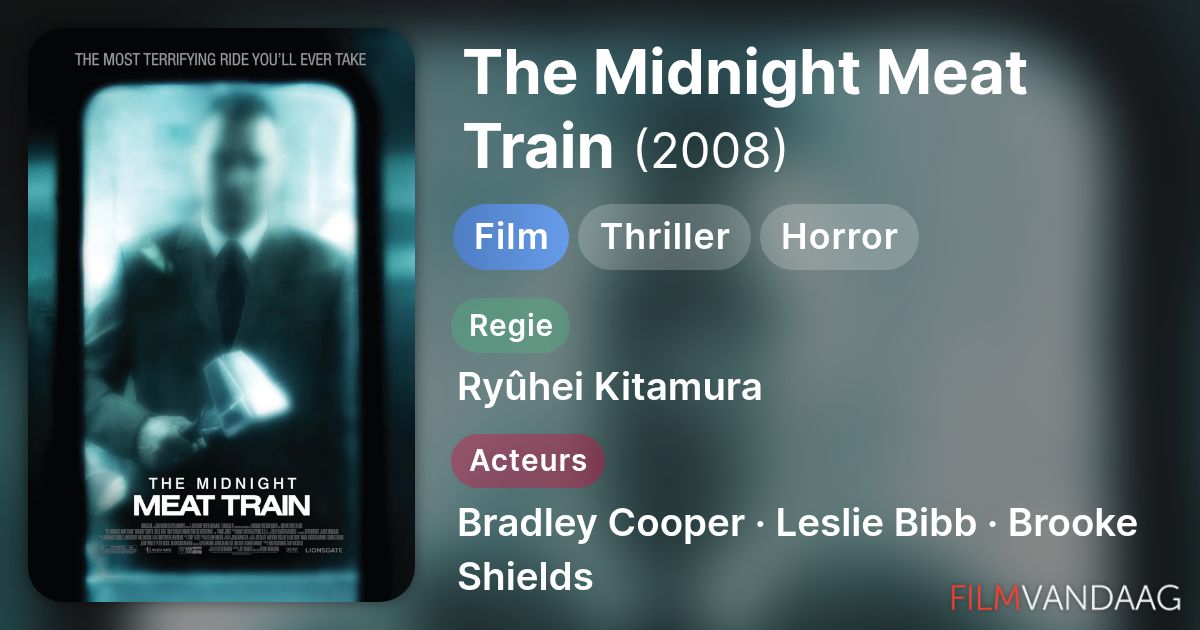 The Midnight Meat Train (film, 2008) - FilmVandaag.nl
