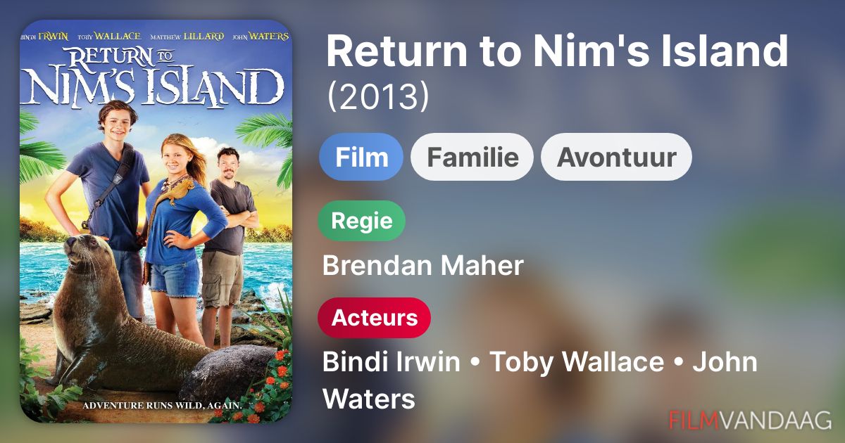 Return to Nim's Island (film, 2013) - FilmVandaag.nl