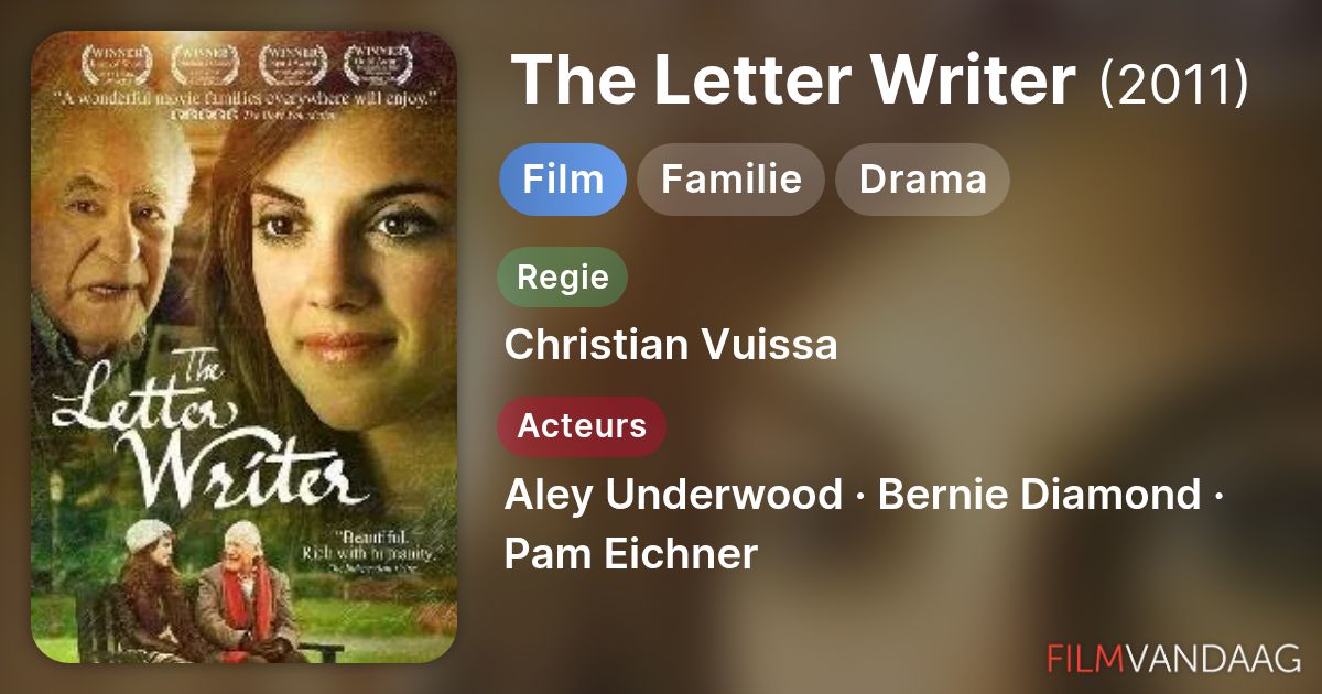 The Letter Writer (film, 2011) Nu Online Kijken - FilmVandaag.nl