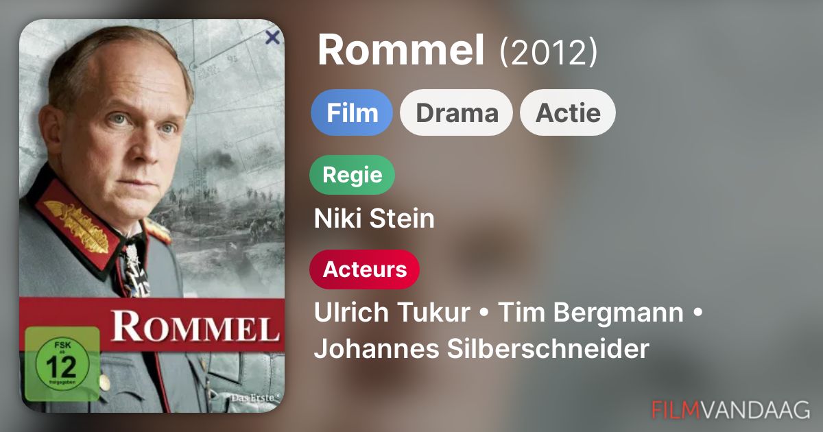 Rommel (film, 2012) - FilmVandaag.nl