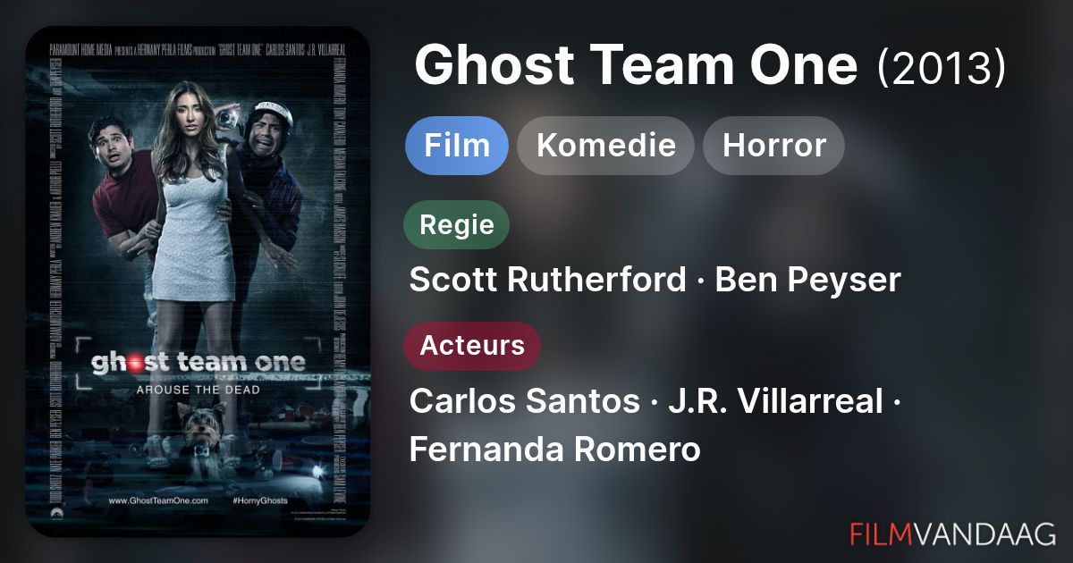 Ghost Team One (film, 2013) - FilmVandaag.nl