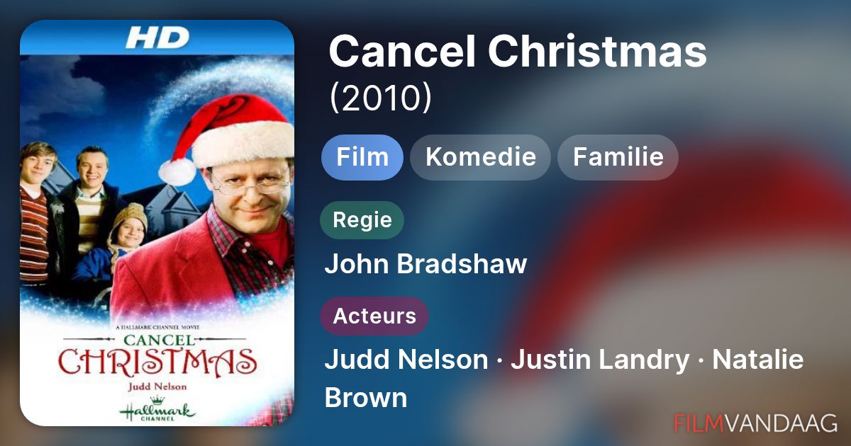 Cancel Christmas (film, 2010) - FilmVandaag.nl