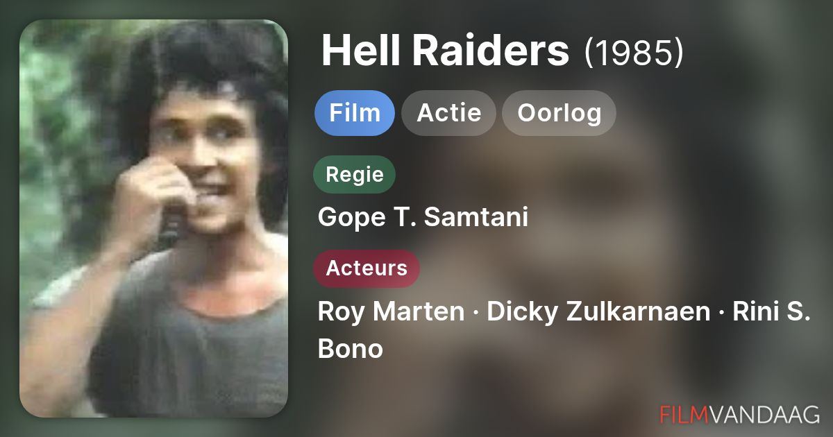 Hell Raiders (film, 1985) Nu Online Kijken - FilmVandaag.nl