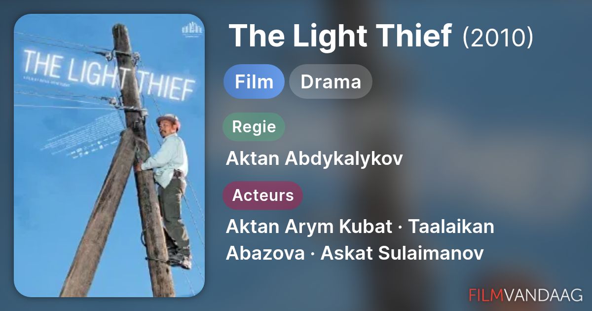 The Light Thief (film, 2010) - FilmVandaag.nl
