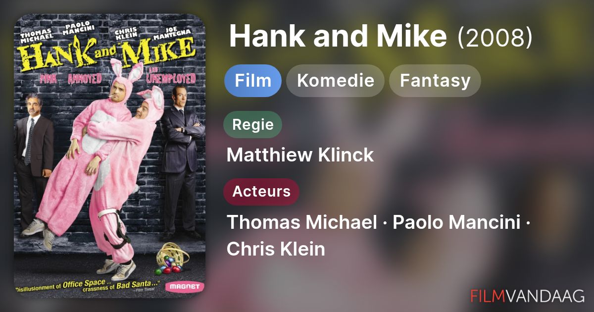 Hank and Mike (film, 2008) - FilmVandaag.nl