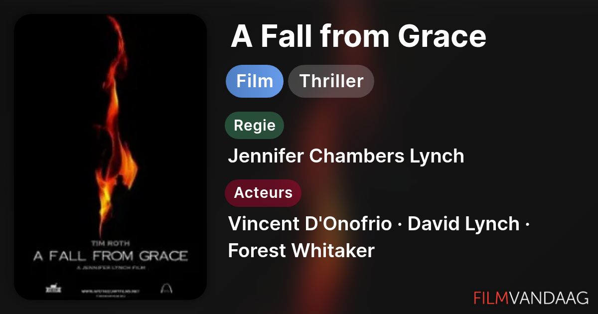 A Fall from Grace (film) - FilmVandaag.nl