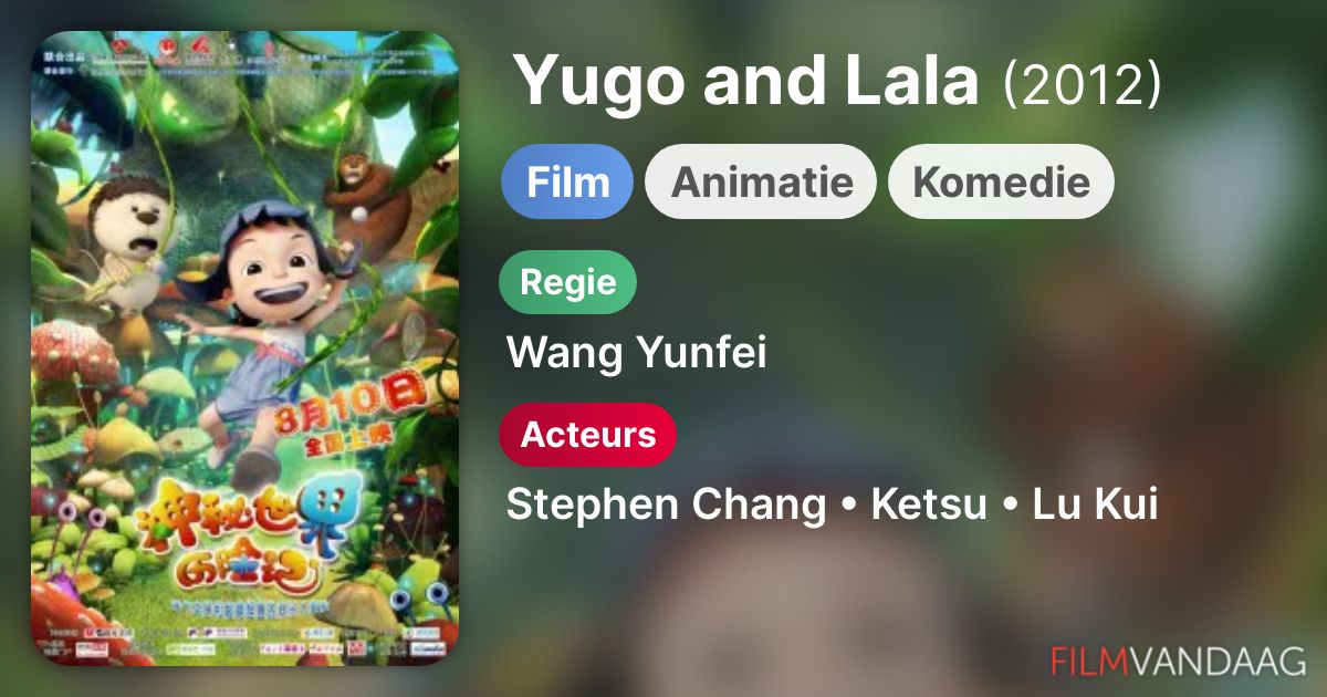 Yugo and Lala (film, 2012) Nu Online Kijken - FilmVandaag.nl