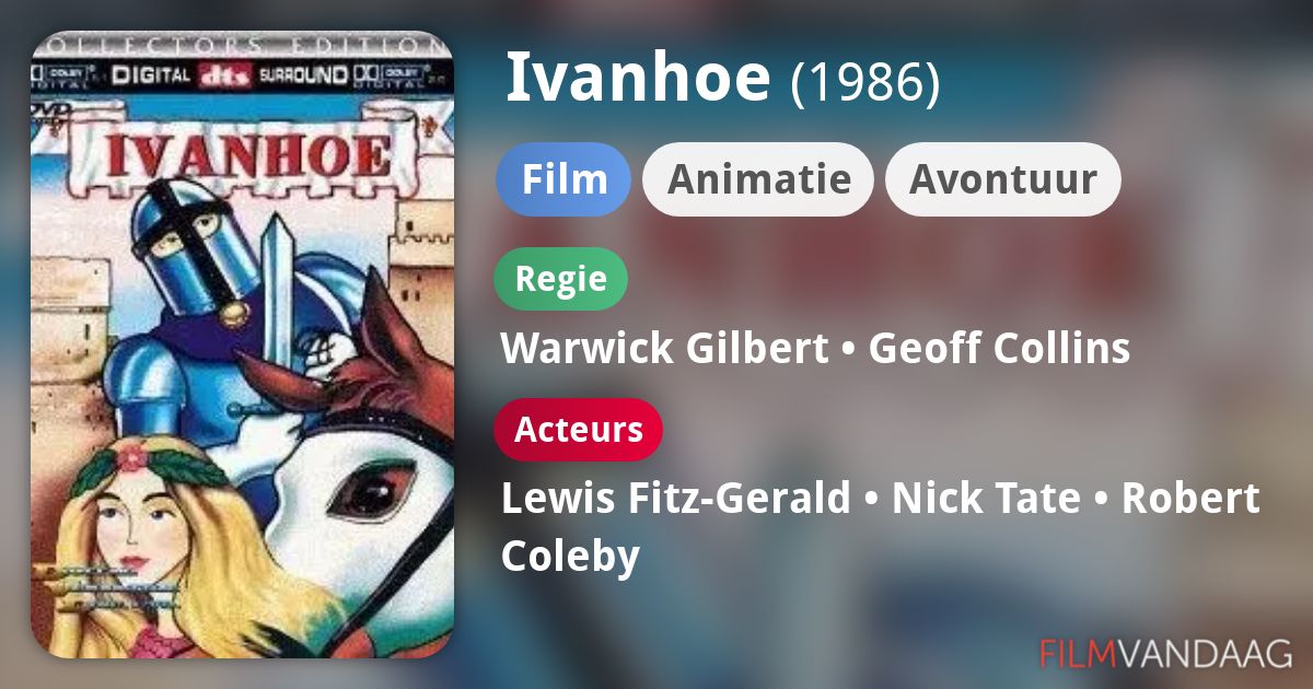 Ivanhoe (film, 1986) - FilmVandaag.nl