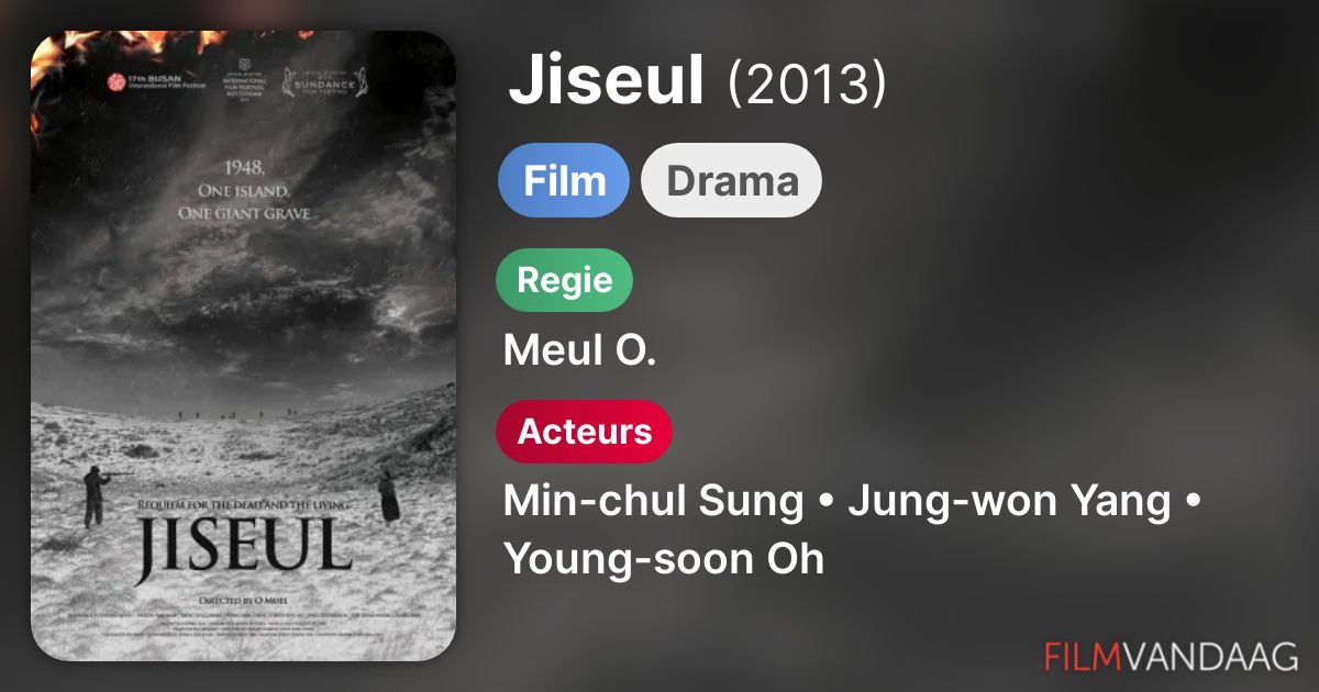 Jiseul (film, 2013) - FilmVandaag.nl