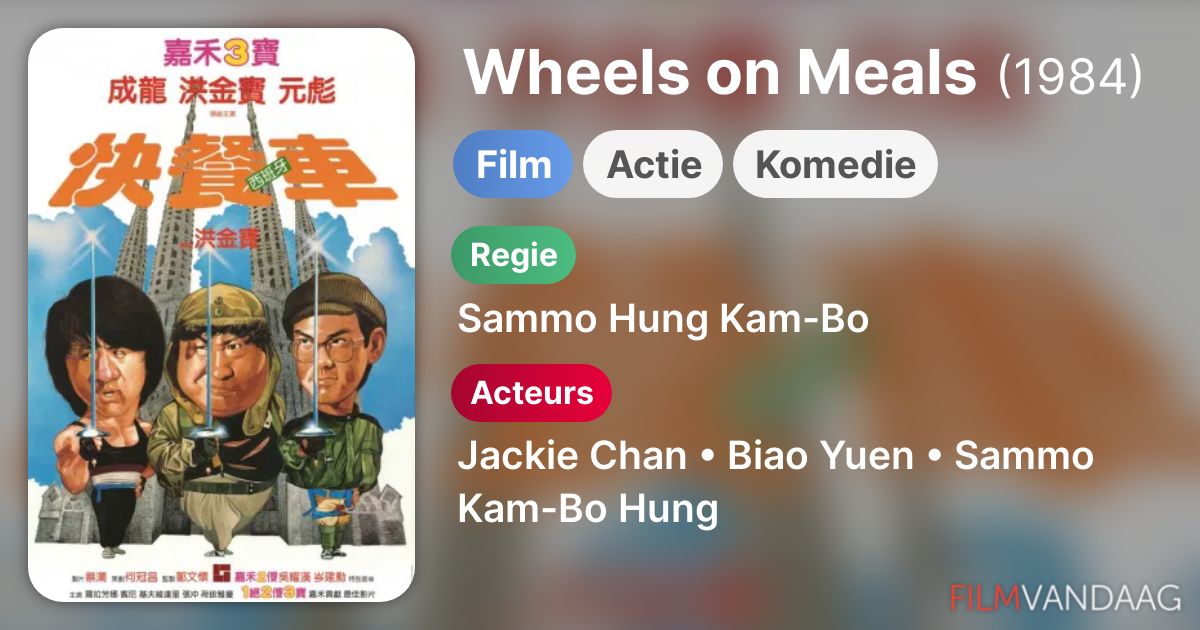 Wheels on Meals (film, 1984) - FilmVandaag.nl
