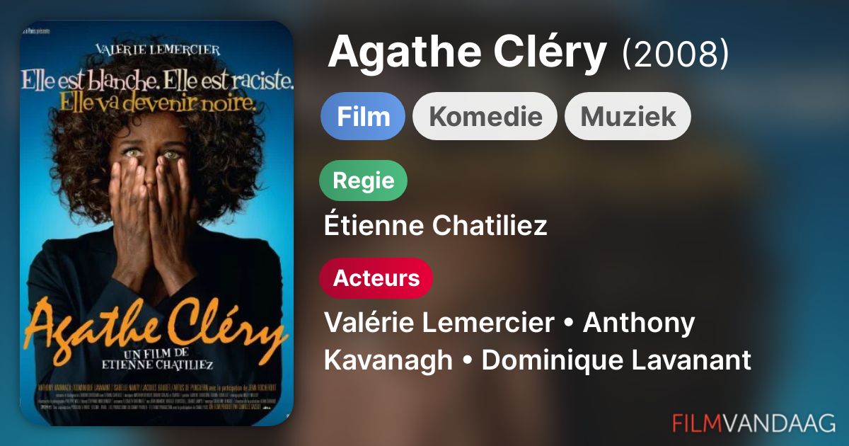 Agathe Cléry (film, 2008) - FilmVandaag.nl