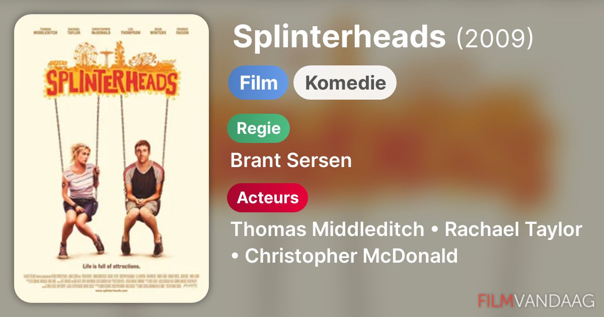 Splinterheads (film, 2009) - FilmVandaag.nl