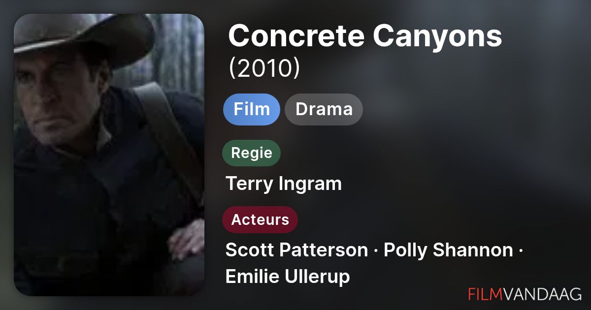 Concrete Canyons (film, 2010) - FilmVandaag.nl