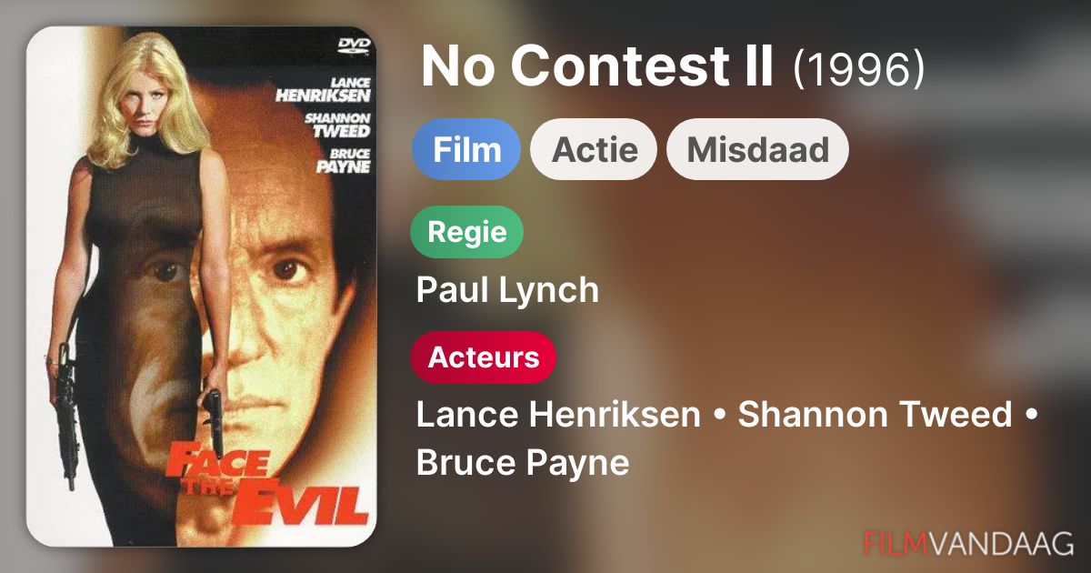 No Contest II (film, 1996) - FilmVandaag.nl