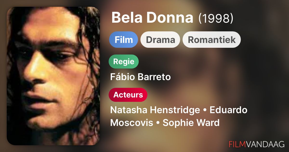 Bela Donna (film, 1998) - FilmVandaag.nl