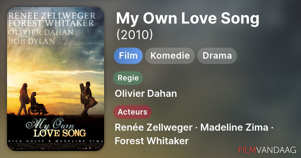 My Own Love Song (film, 2010) - FilmVandaag.nl