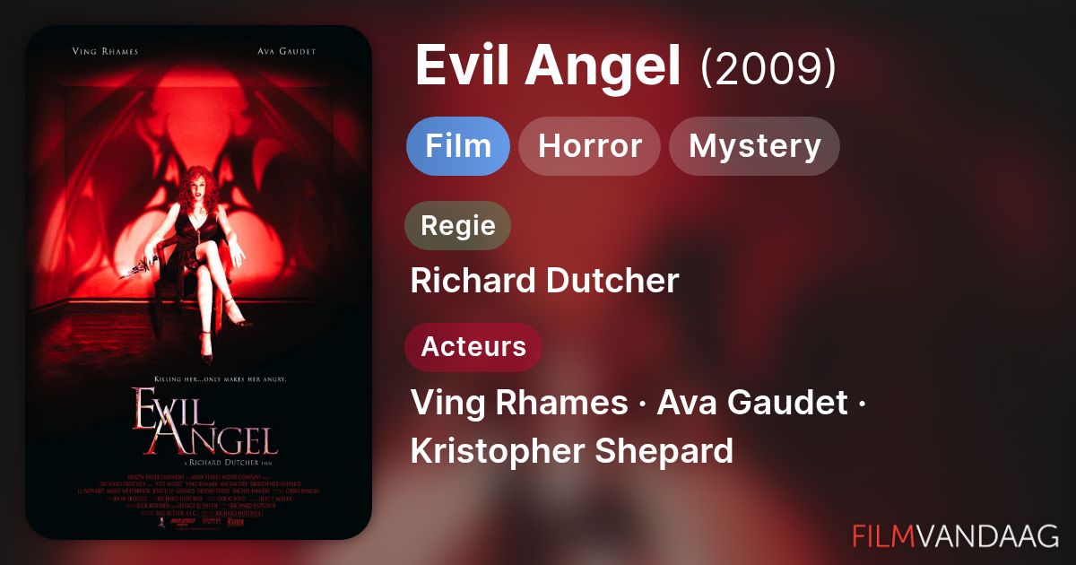 Evil Angel Film 2009 Filmvandaagnl 7282