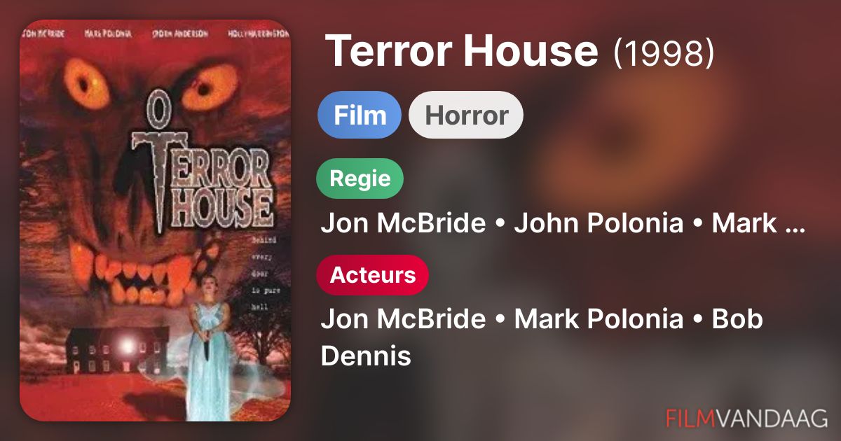 Terror House (film, 1998) - FilmVandaag.nl