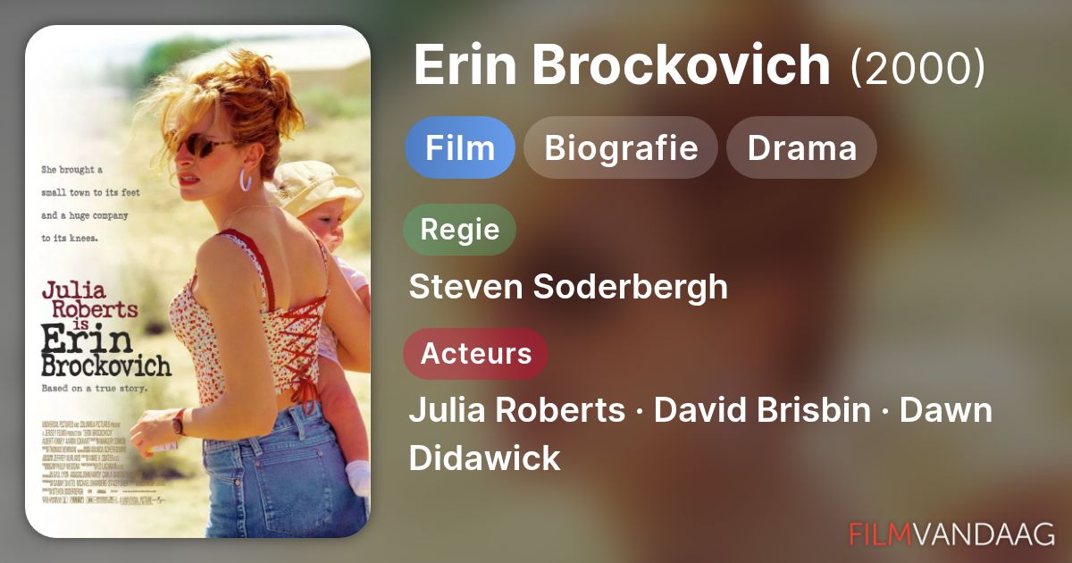 Erin Brockovich (film, 2000) Nu Online Kijken - FilmVandaag.nl